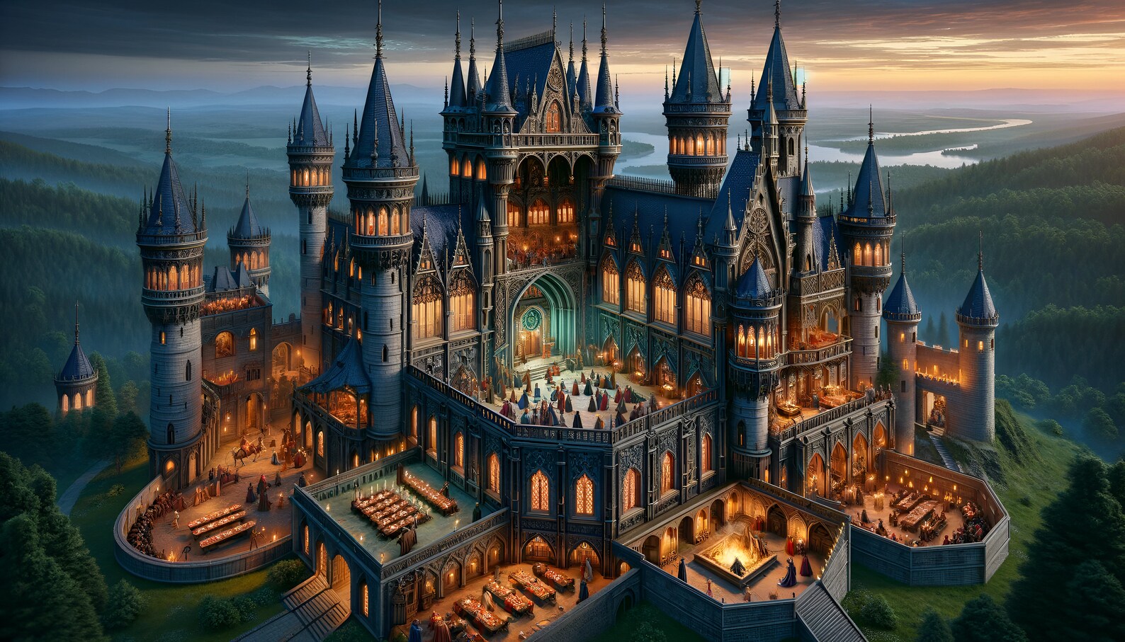 Puzzle | "dusk's Dominion" | Adult Puzzle Quest Through Transylvanian ...