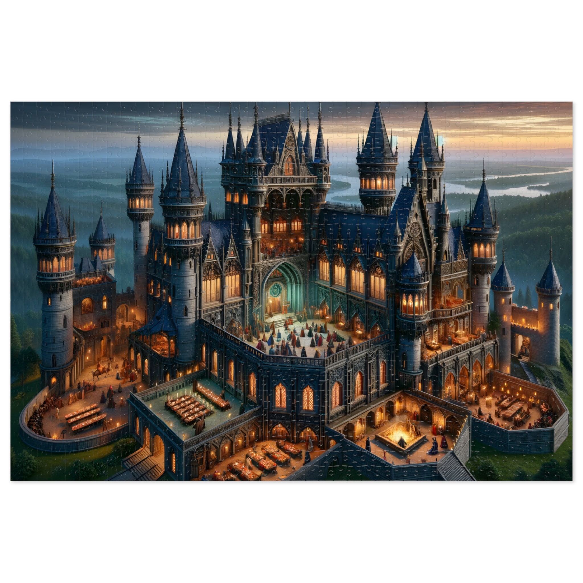 Puzzle | "dusk's Dominion" | Adult Puzzle Quest Through Transylvanian ...