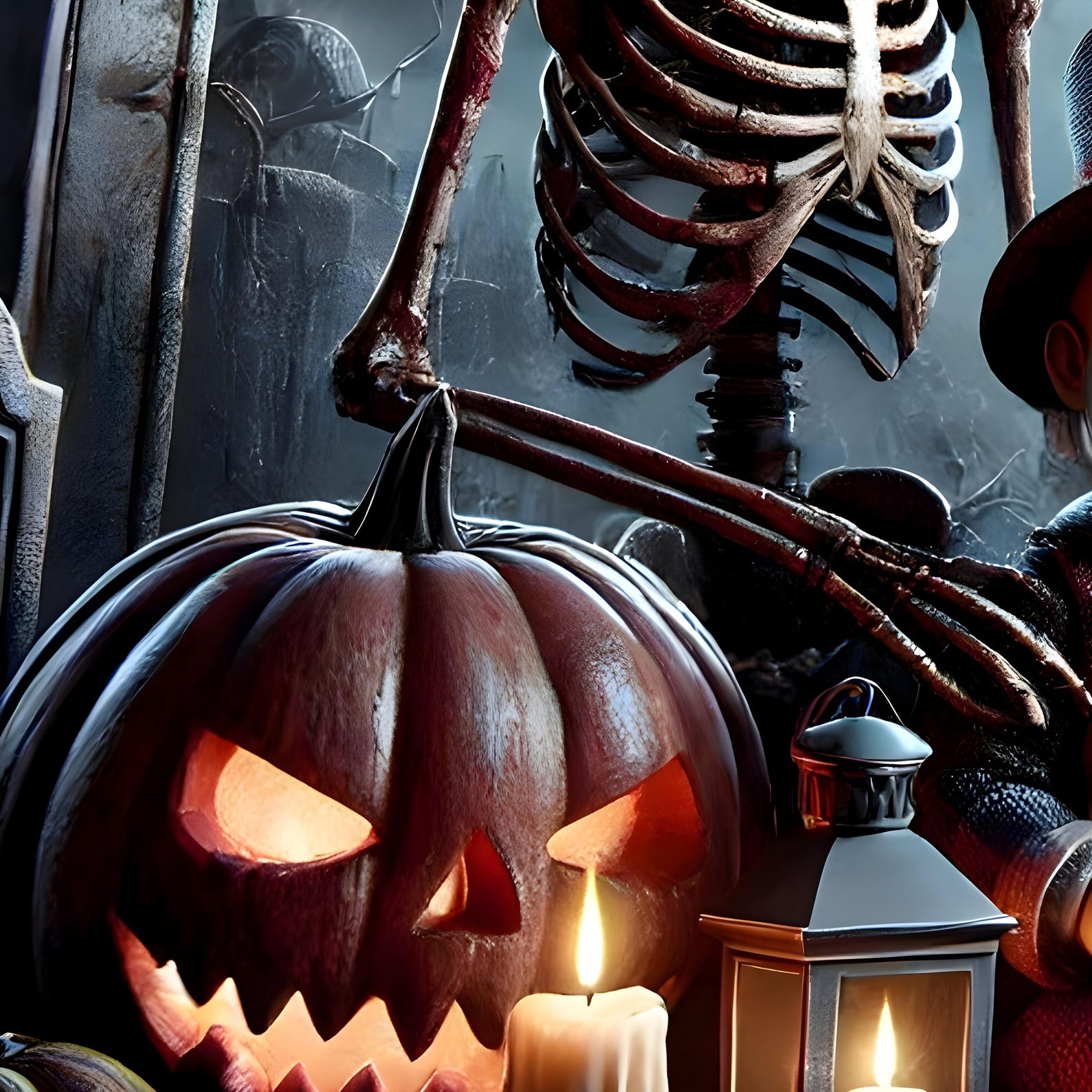 Adult Puzzle | "ghouls' Gathering" | Spooky Halloween Scene With Ghosts ...