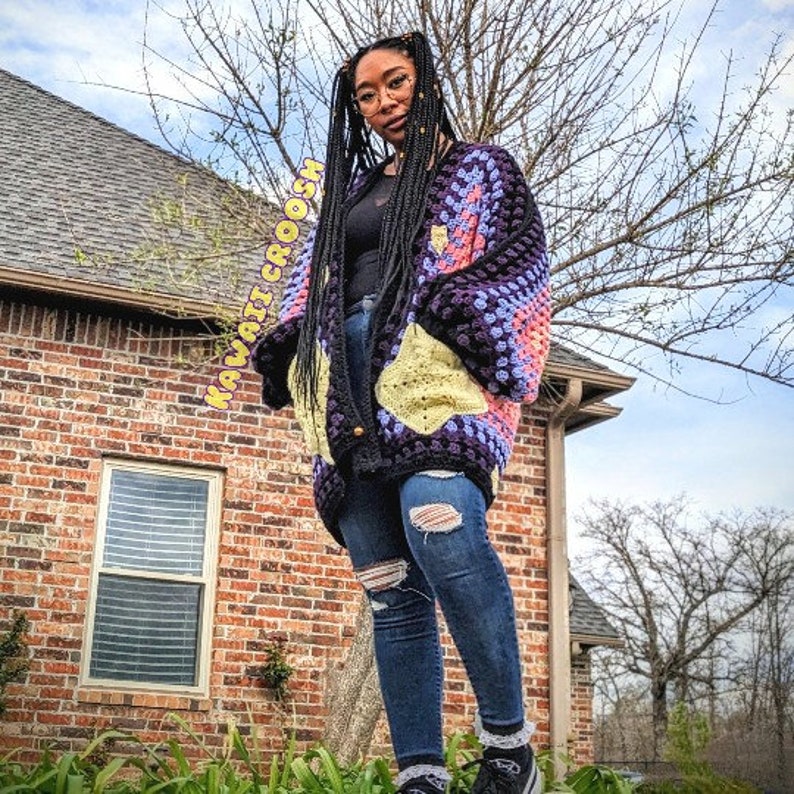 Sunset Sherbet Kawaii Cardigan Rose Colored Cardigan Rose - Etsy