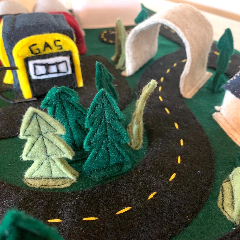 Felt Playmat - Etsy