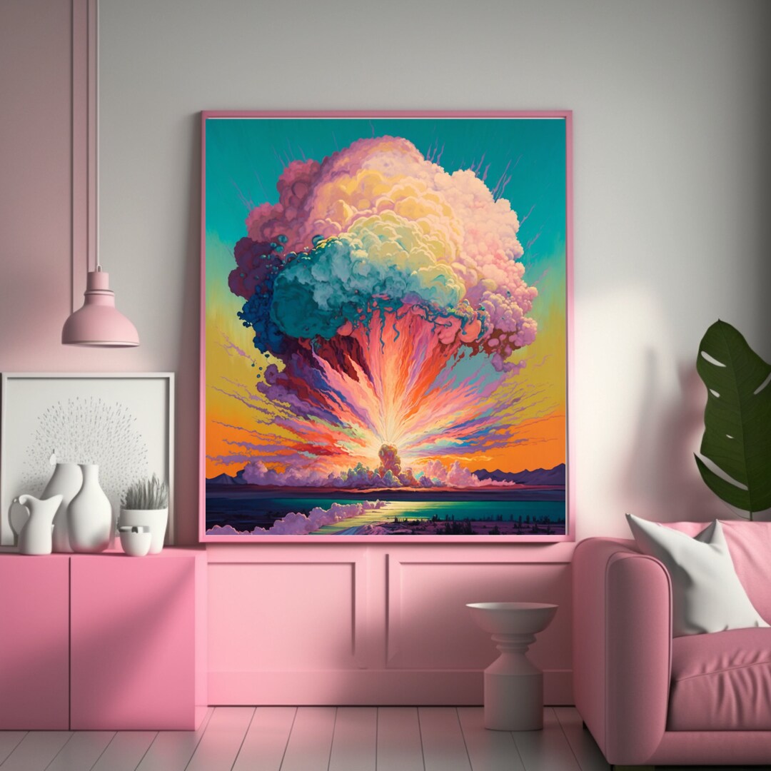 Explosion of Love on the Horizon - LGBTQ Rainbow Gay Pride Trans ...