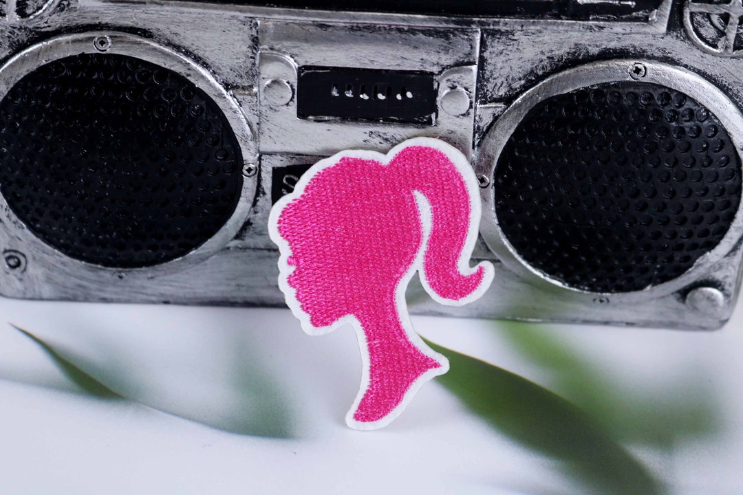 Barbie Girl Pinkdiy Embroiderygorgeous Patchsew on Patch - Etsy