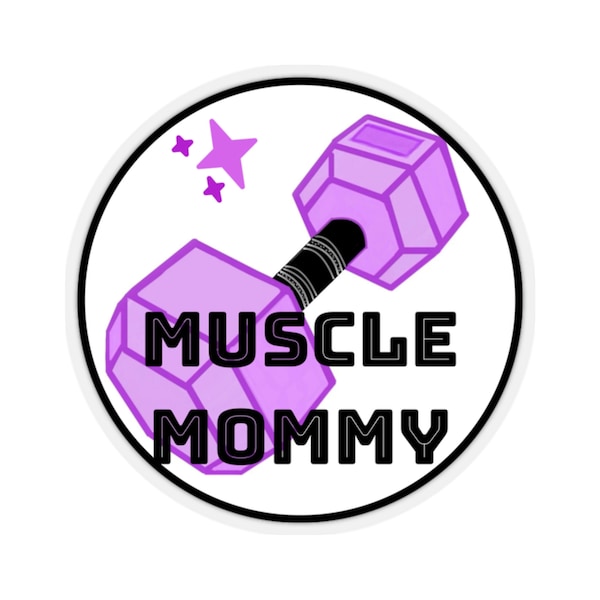 Muscle Mommy Sticker - Etsy