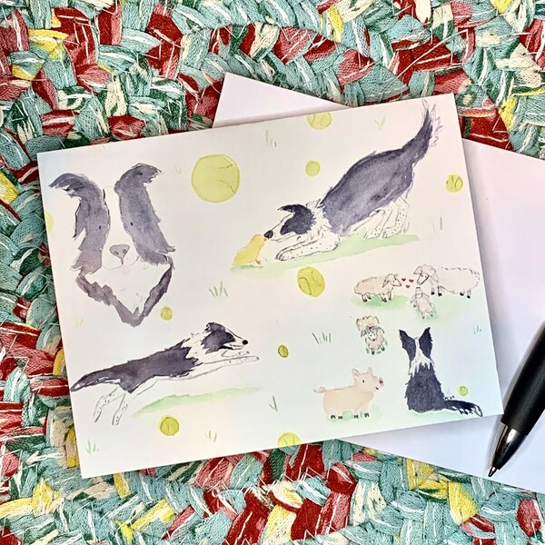 Border Collie - Etsy