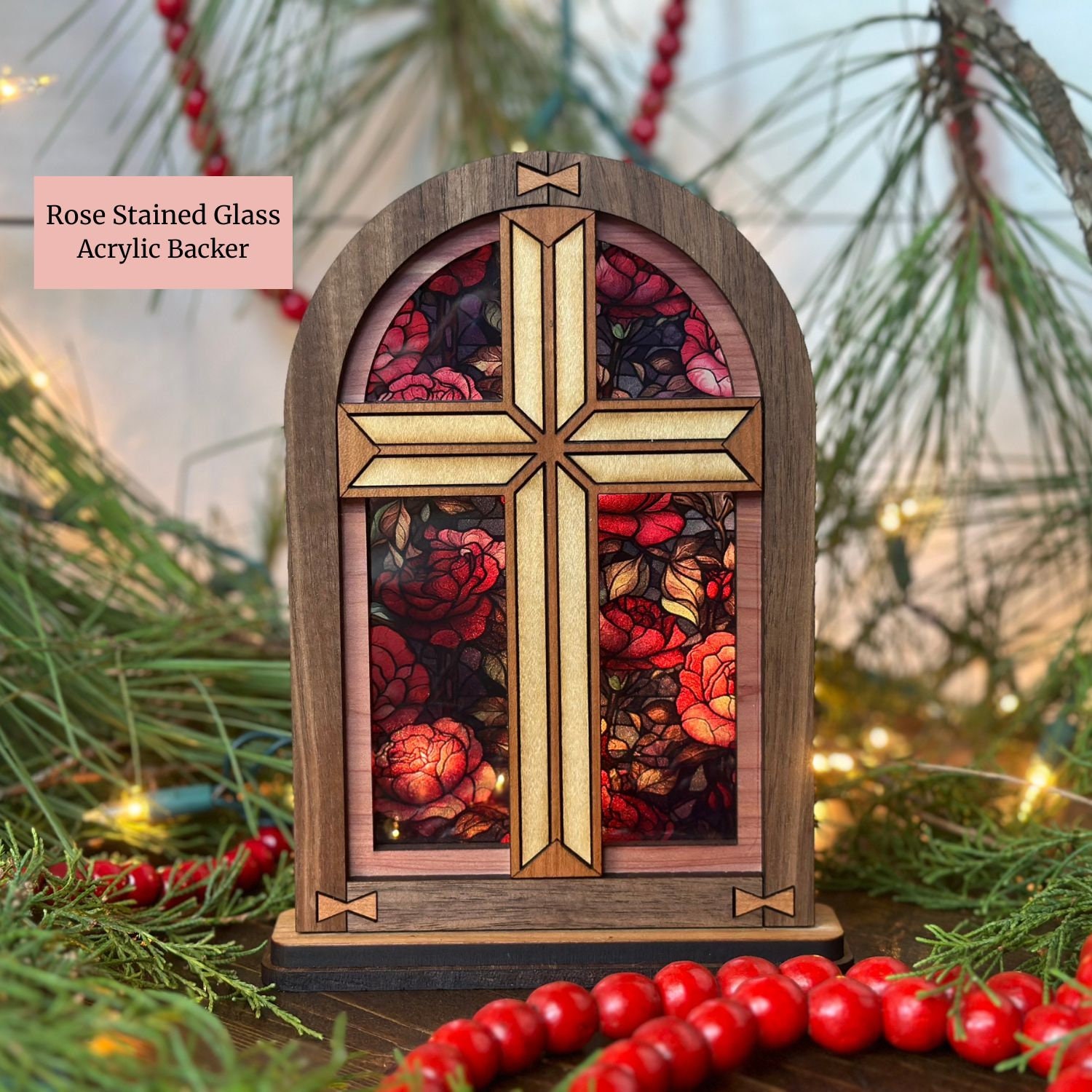 Handmade Christian Cross Fireplace Mantel & Shelf Decor - Etsy
