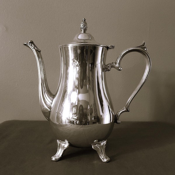 Silver Coffee Pot - Etsy