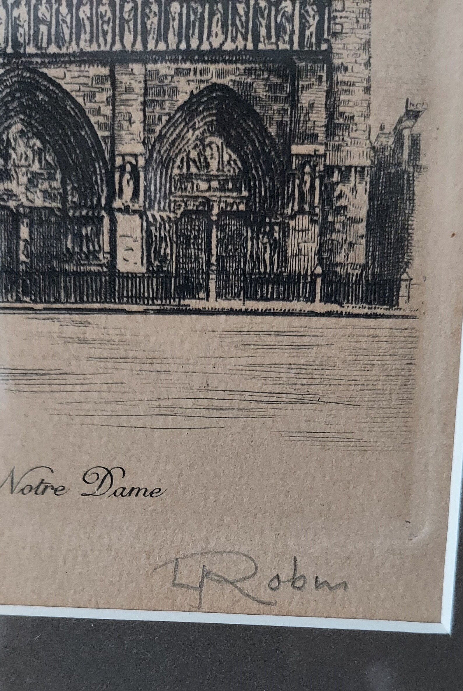 Antique Framed Leopold Robin French Lithograph - Etsy