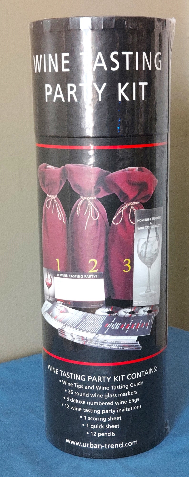 Urban Trend Wine Tasting Party Kit - Etsy