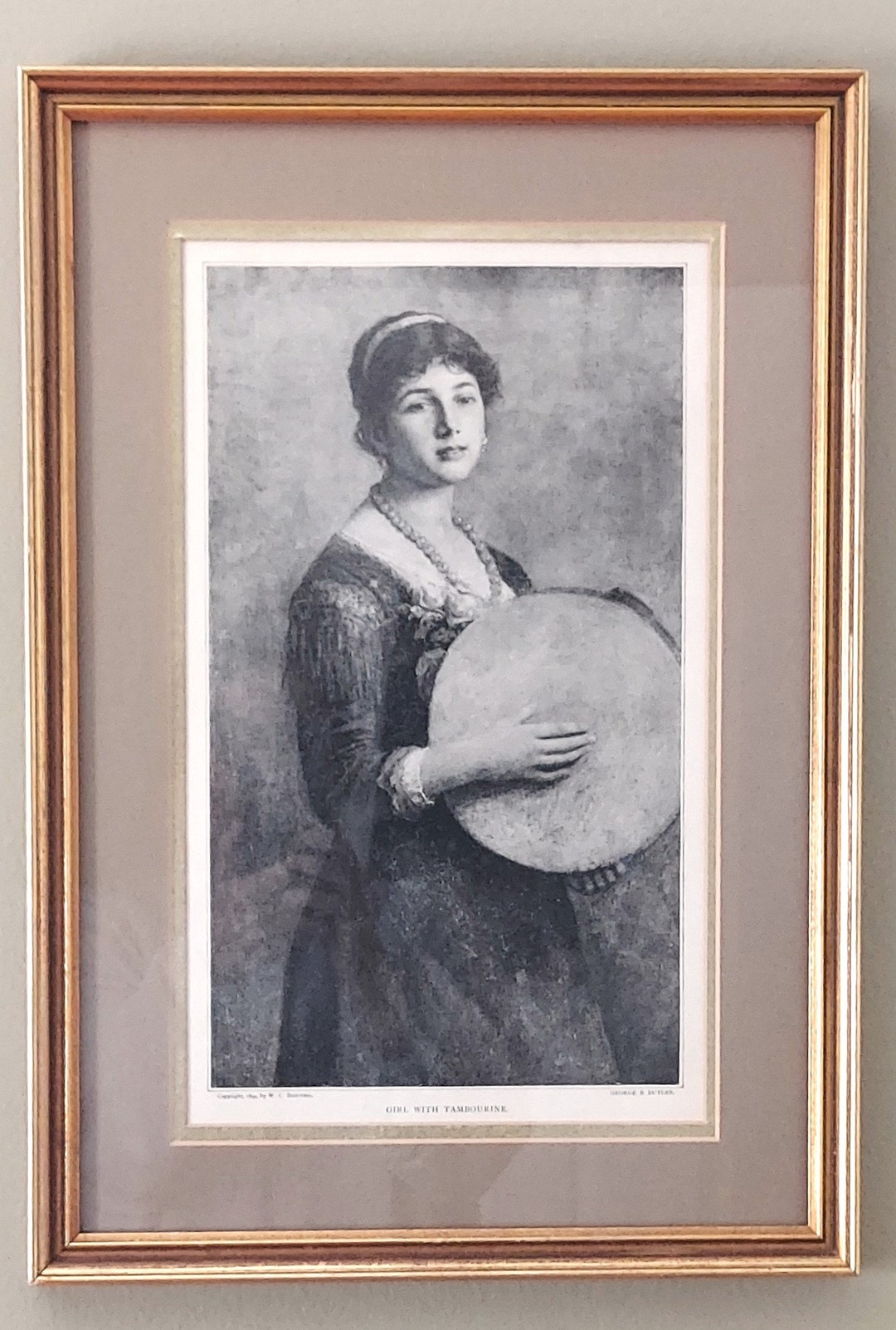 Antique George Butler Lithograph - Etsy