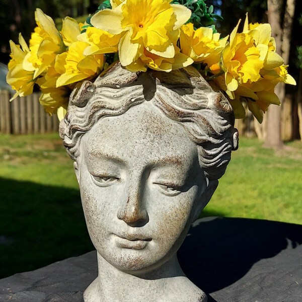 Bust Planter - Etsy
