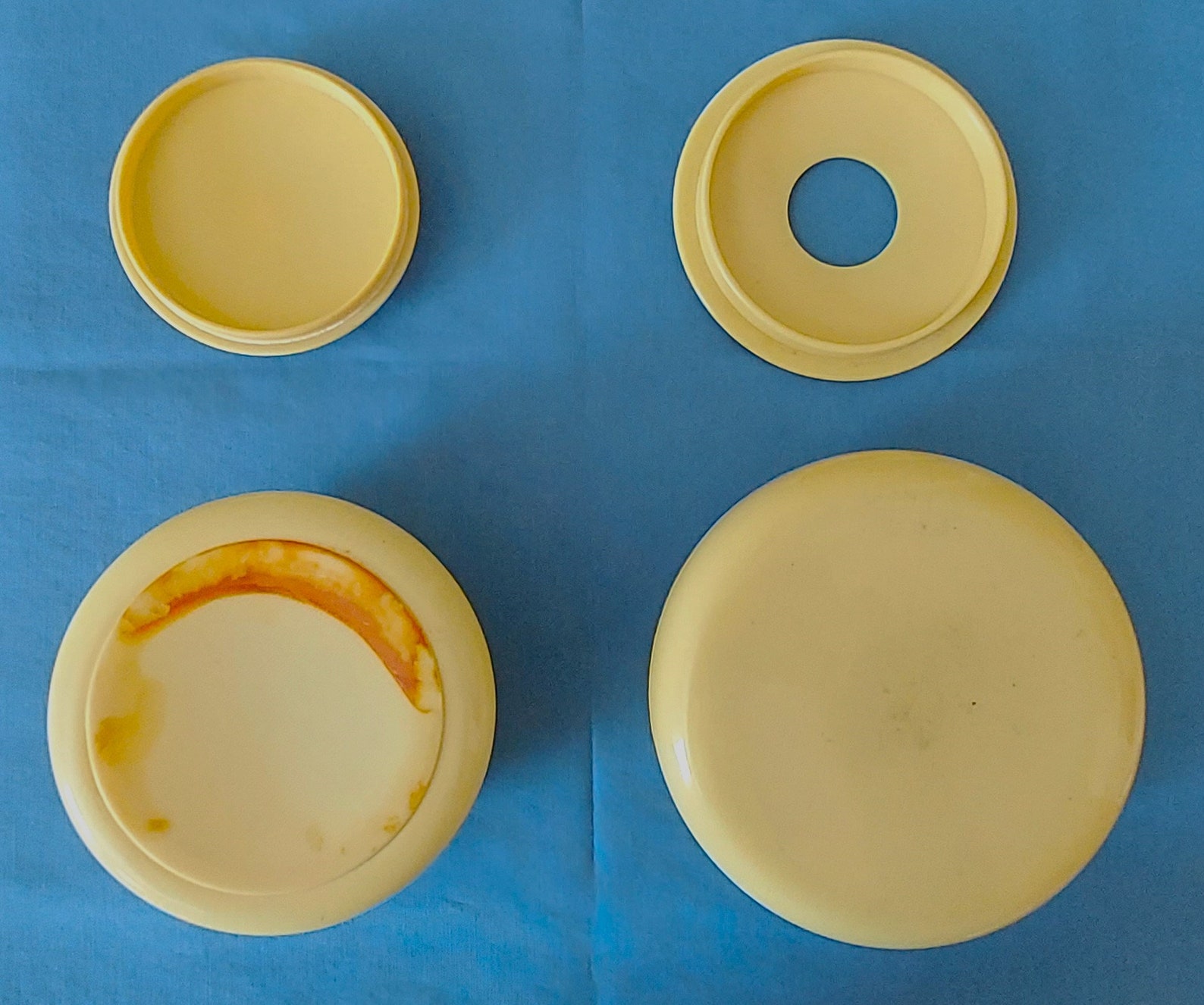 Vintage Bakelite Art Deco Vanity Dresser Set - Etsy