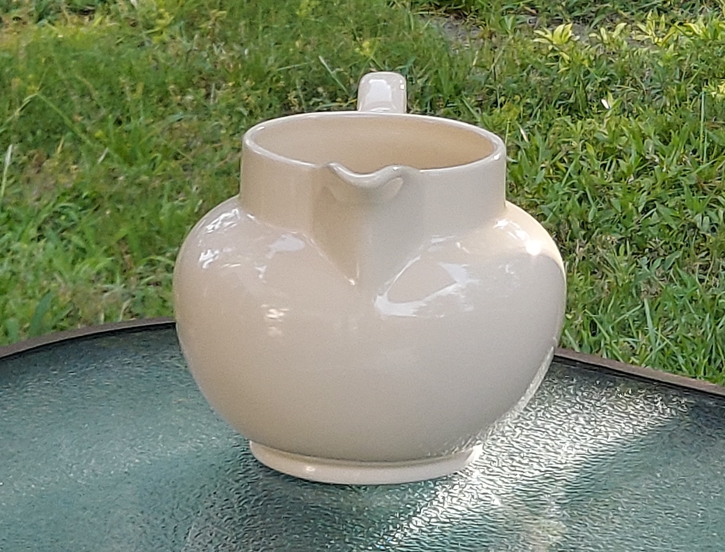Vintage London Pottery Ceramic Pitcher - Etsy