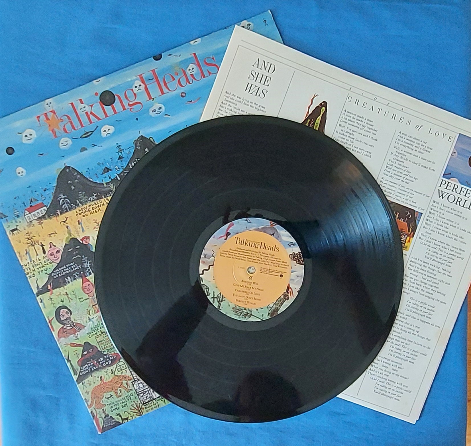 Talking Heads Vinyl Album: Little Creatures - Etsy