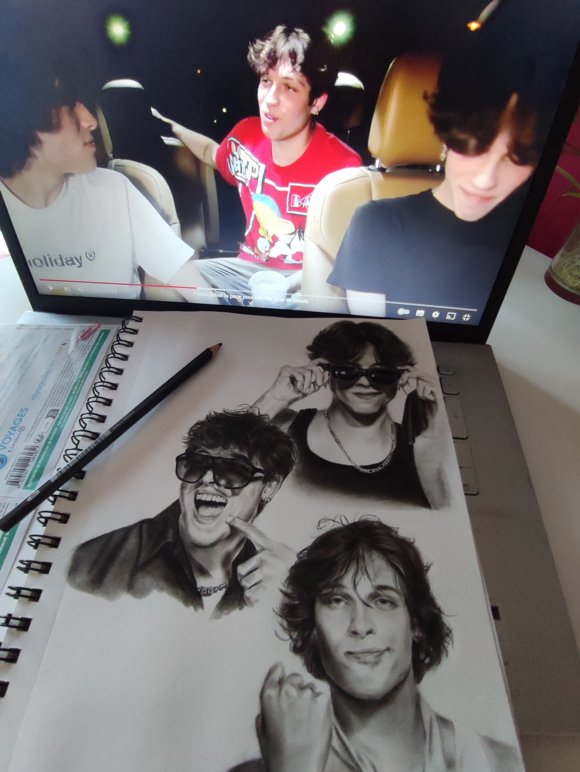 Print of My Sturniolo Triplets Drawing - Etsy