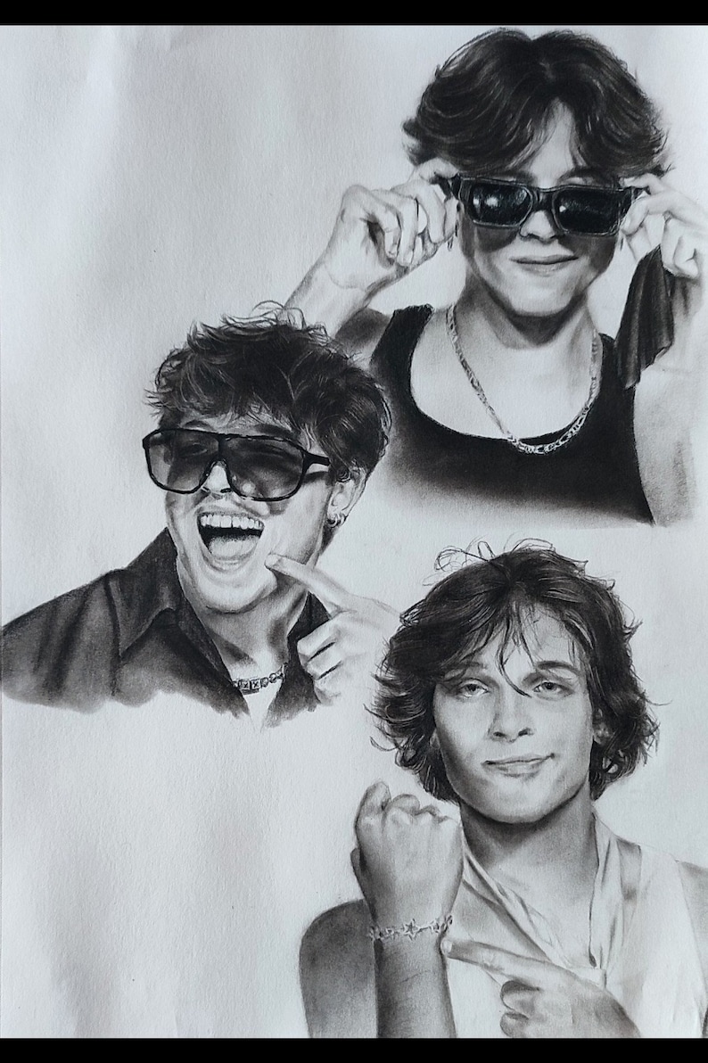 Print of My Sturniolo Triplets Drawing - Etsy