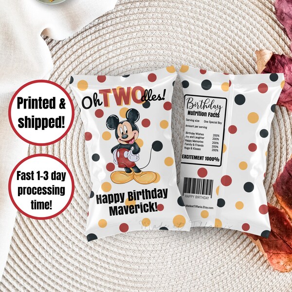 Mickey Candy Wrapper - Etsy