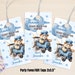 EDITABLE Teddy Bear Gift Tags, Party Favor Tags, We Can Bearly Wait ...