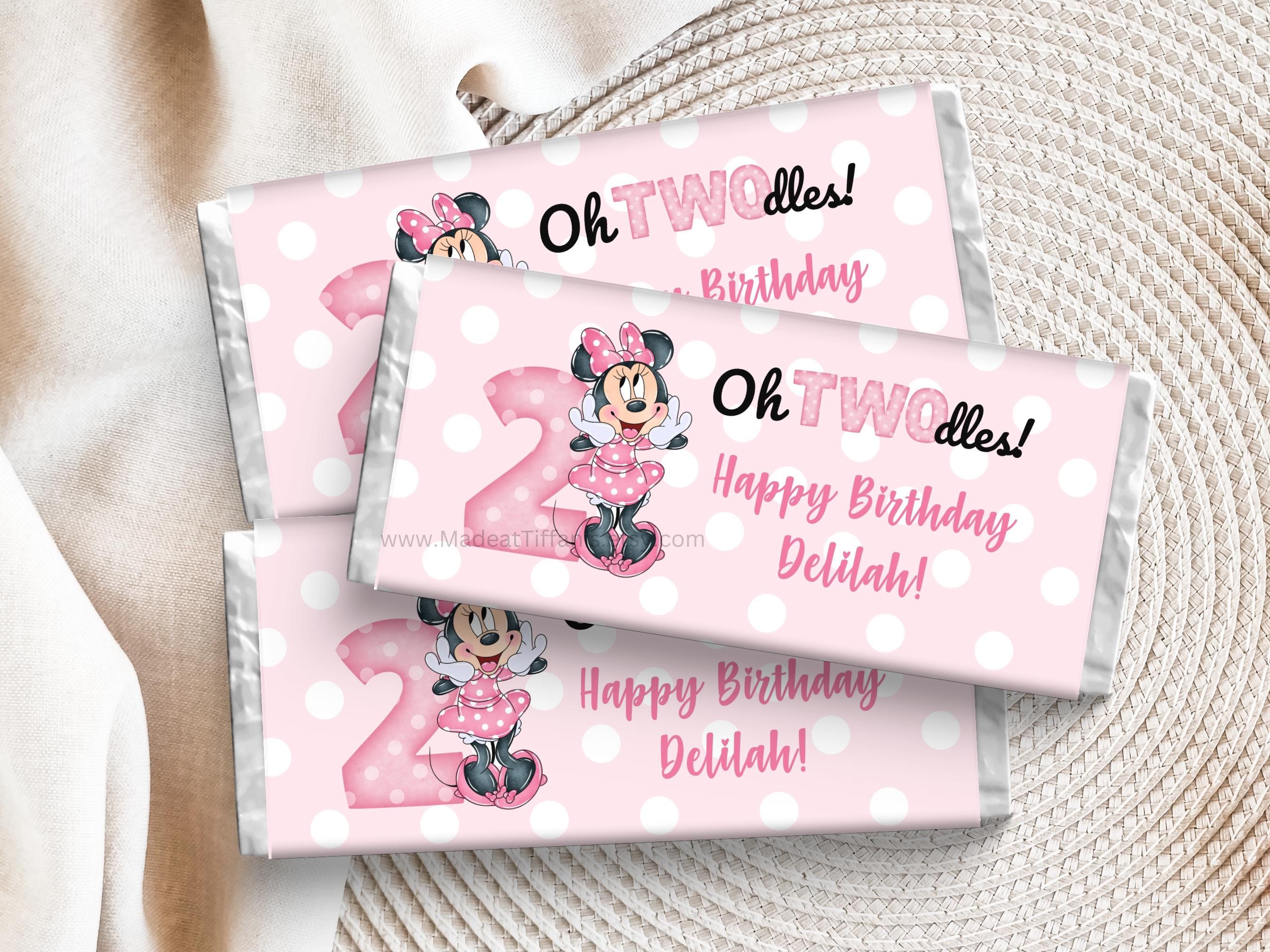 Minnie Mouse Candy Bar Wrapper For Vick Minnie Mouse Candy Wrappers