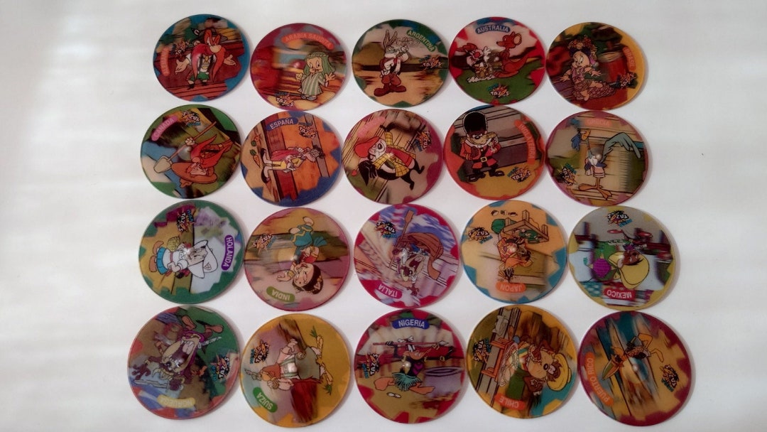 Looney Tunes Tazos 61-80 Very Rare - Etsy