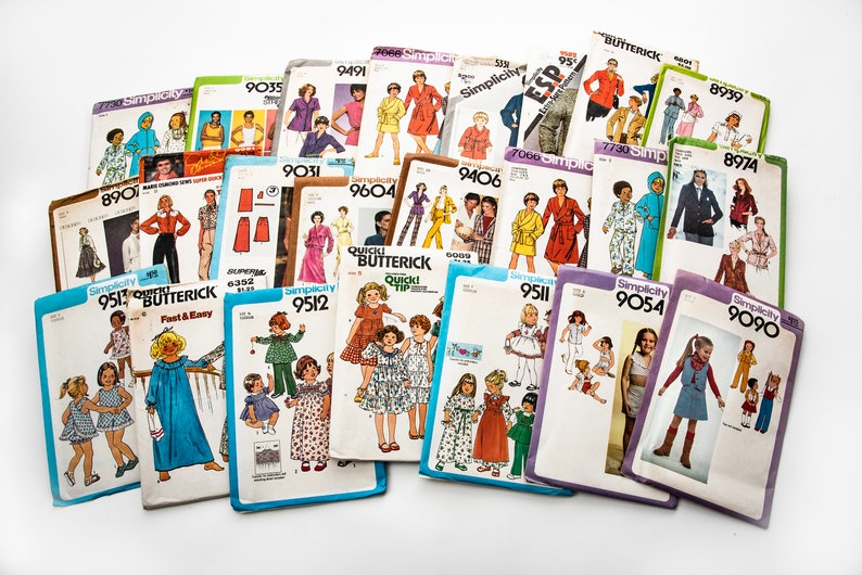 Vintage Patterns From the 60's - Etsy