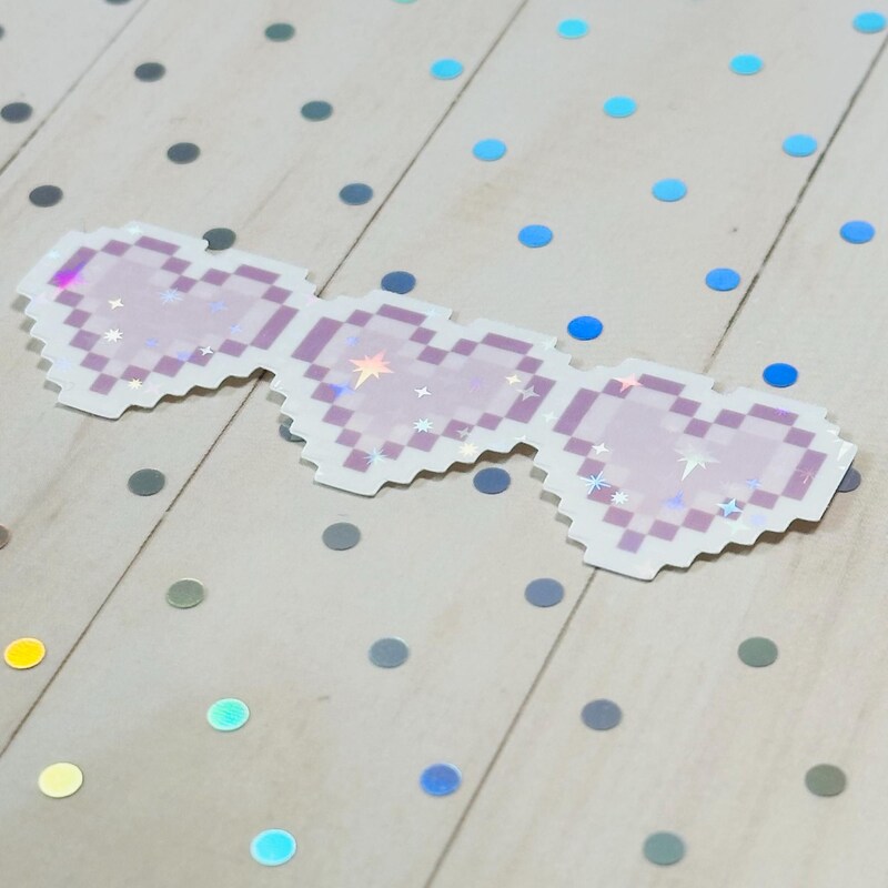 Pixel Heart - Etsy