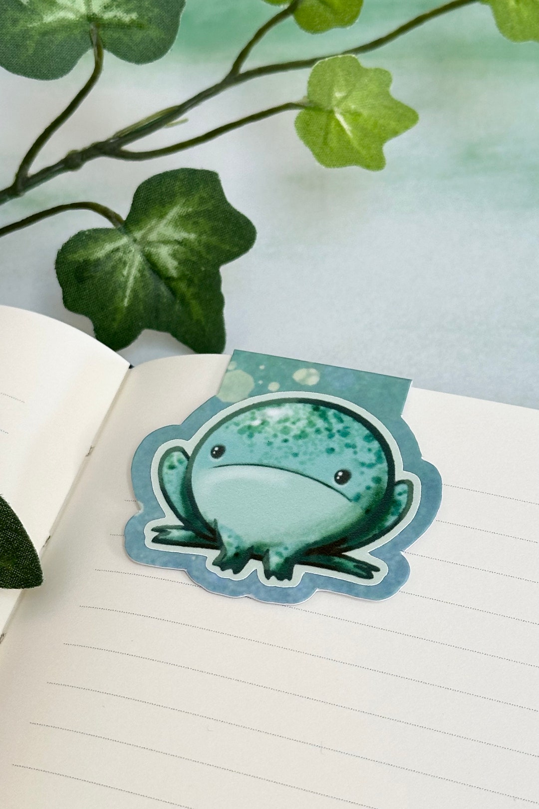 Meh Frog Bookmark Magnetic Makes a Great Gift for Kids and Adults Any ...