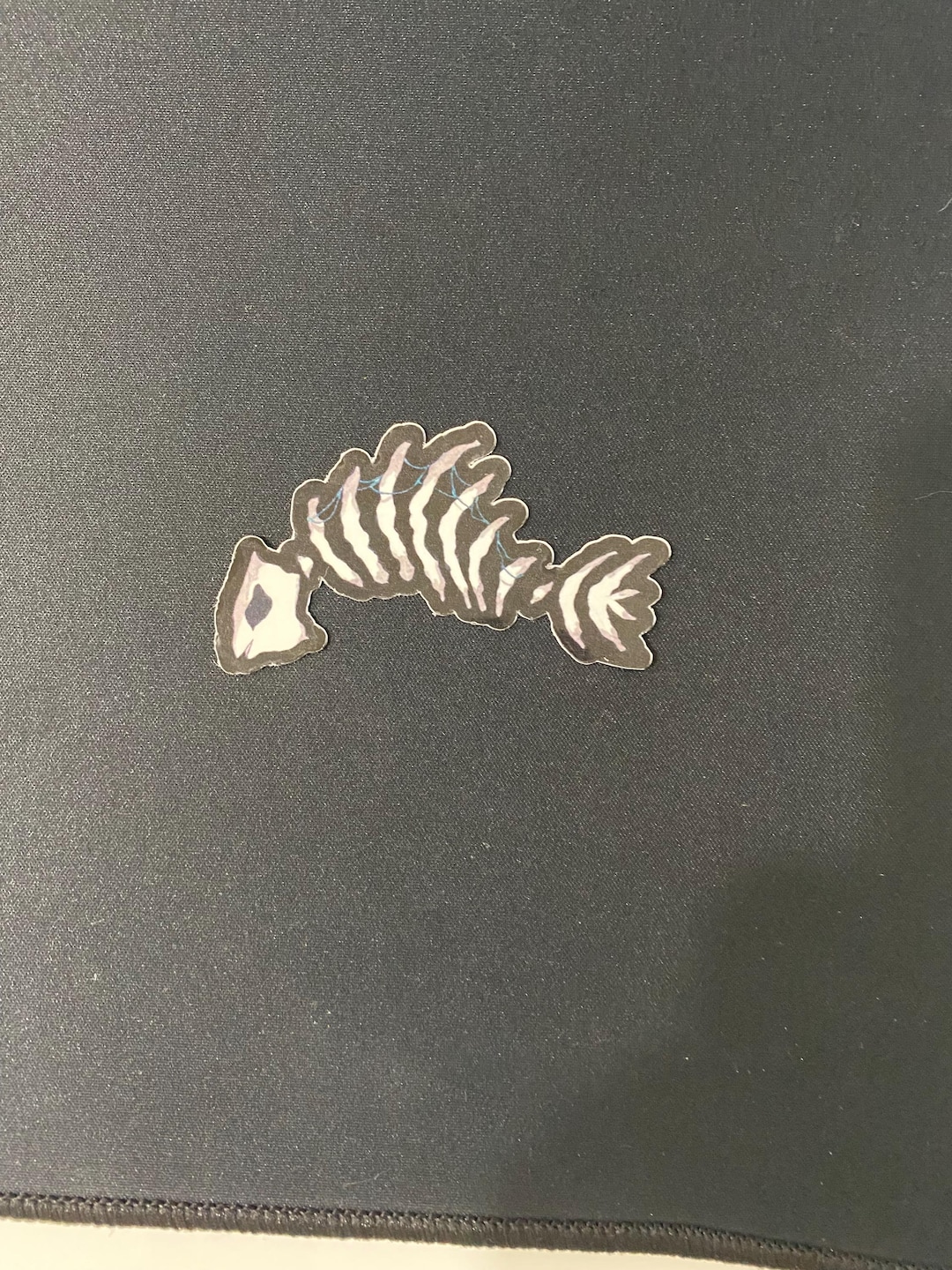 Old Fish Skeleton , Vinyl Sticker - Etsy