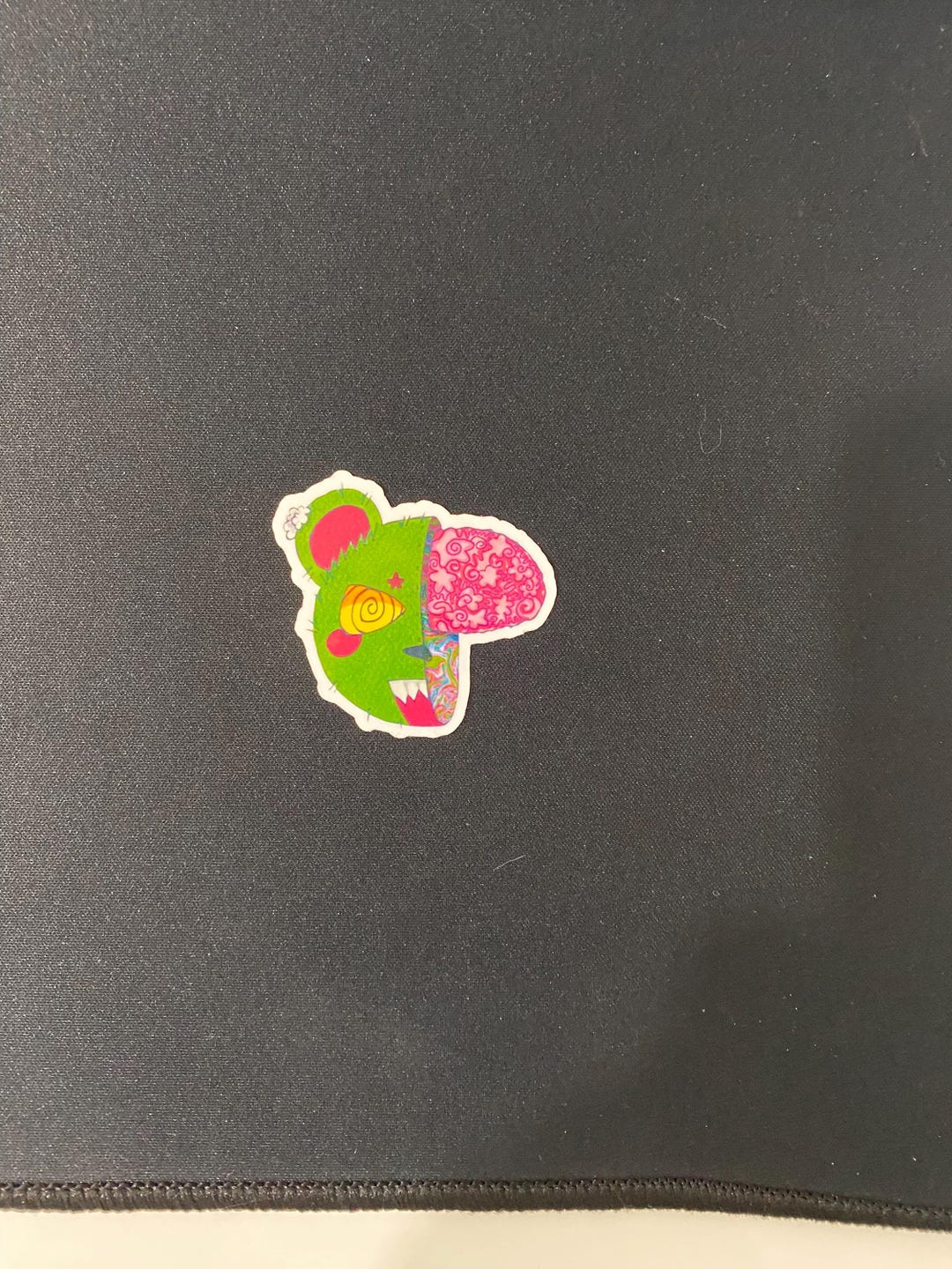 Split Plush Bear With Brain , Vinyl Sticker - Etsy
