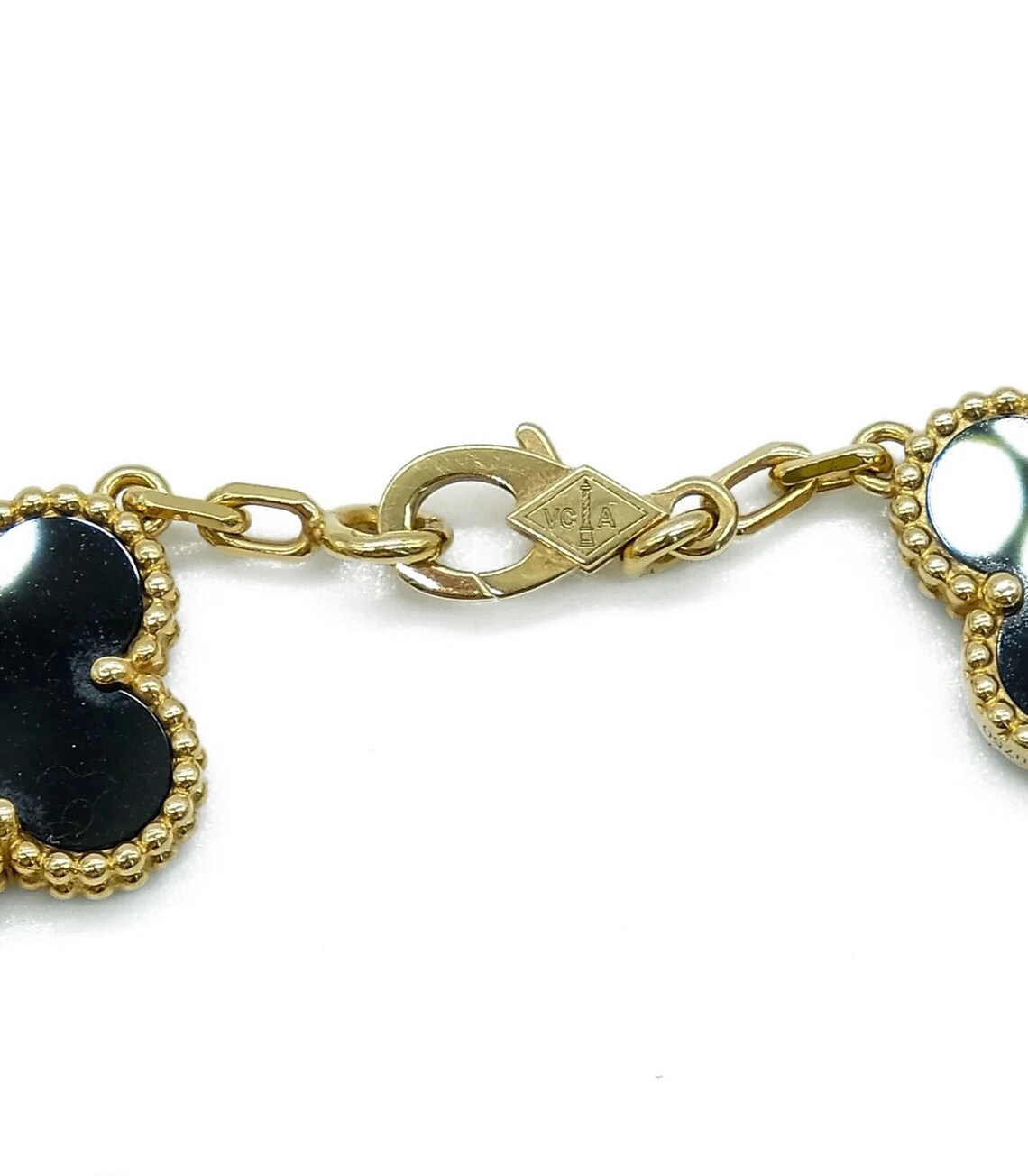 Van Cleef Yellow Gold/black - Etsy