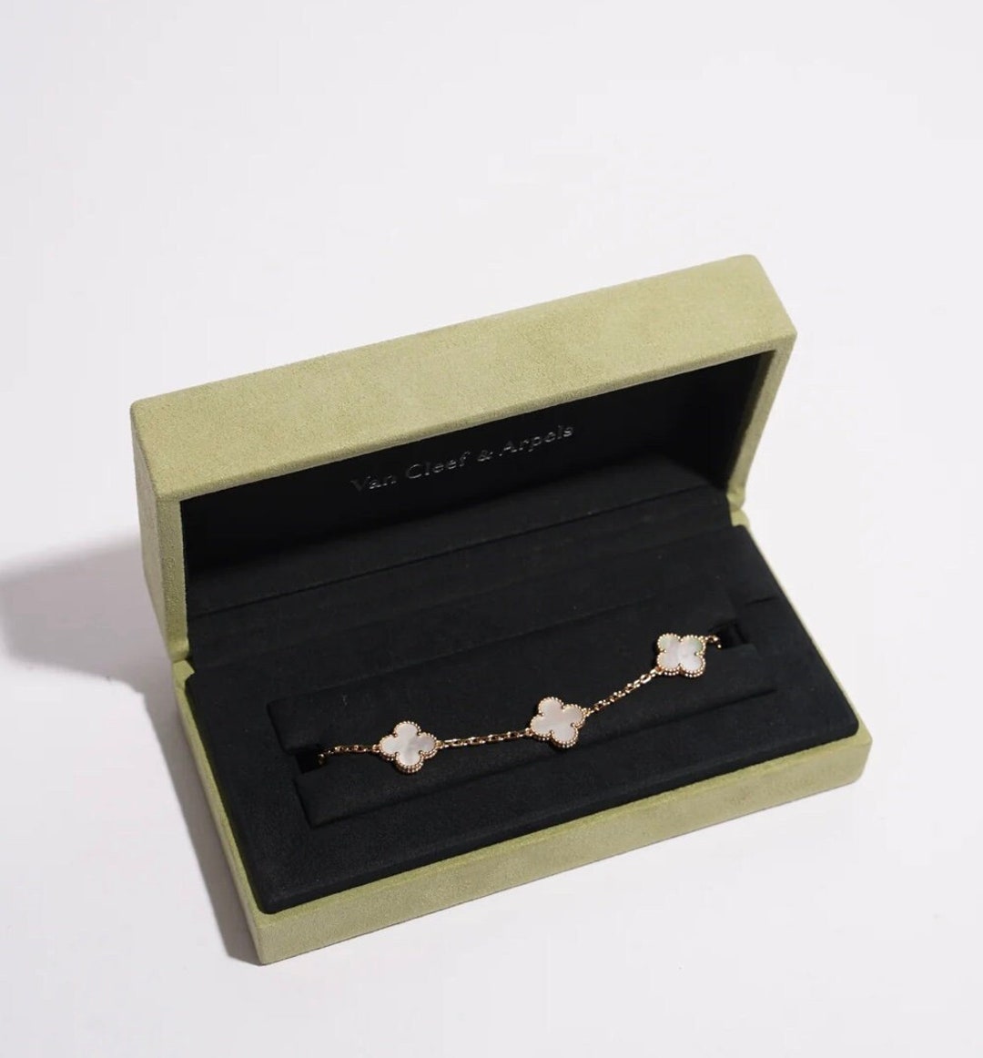 Van Cleef Pearl/yellow Gold - Etsy