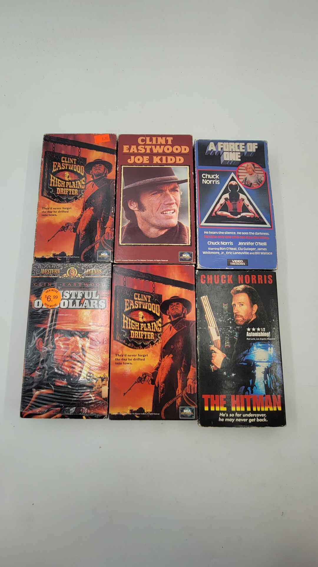 Vintage Action VHS Tapes - Etsy