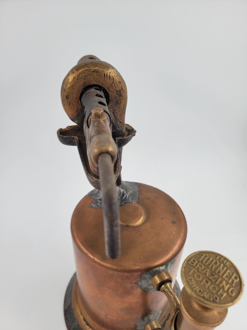 Vintage Turner Blow Torch | Antique Bronze Torch - Etsy