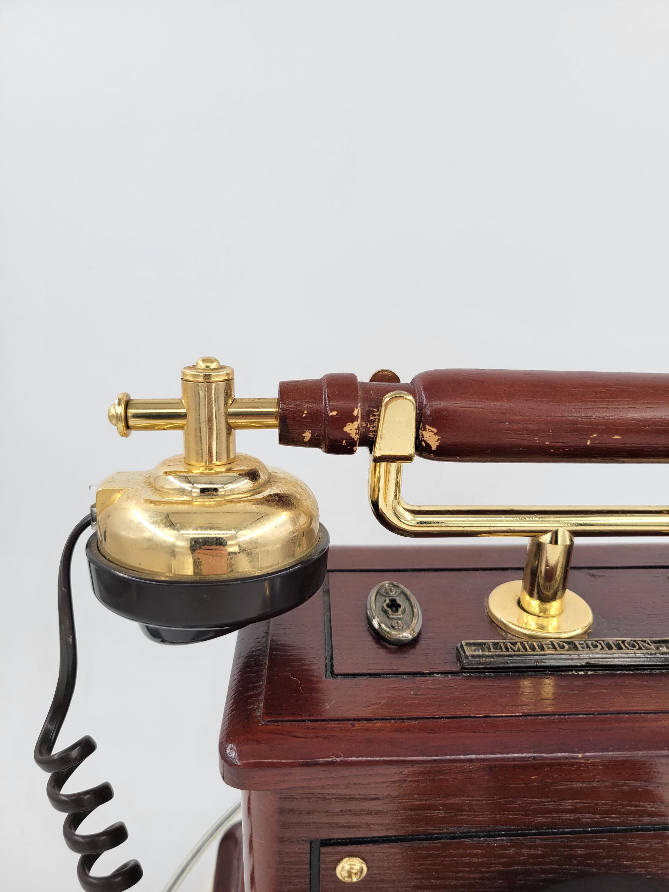 Vintage Wood Phone - Etsy