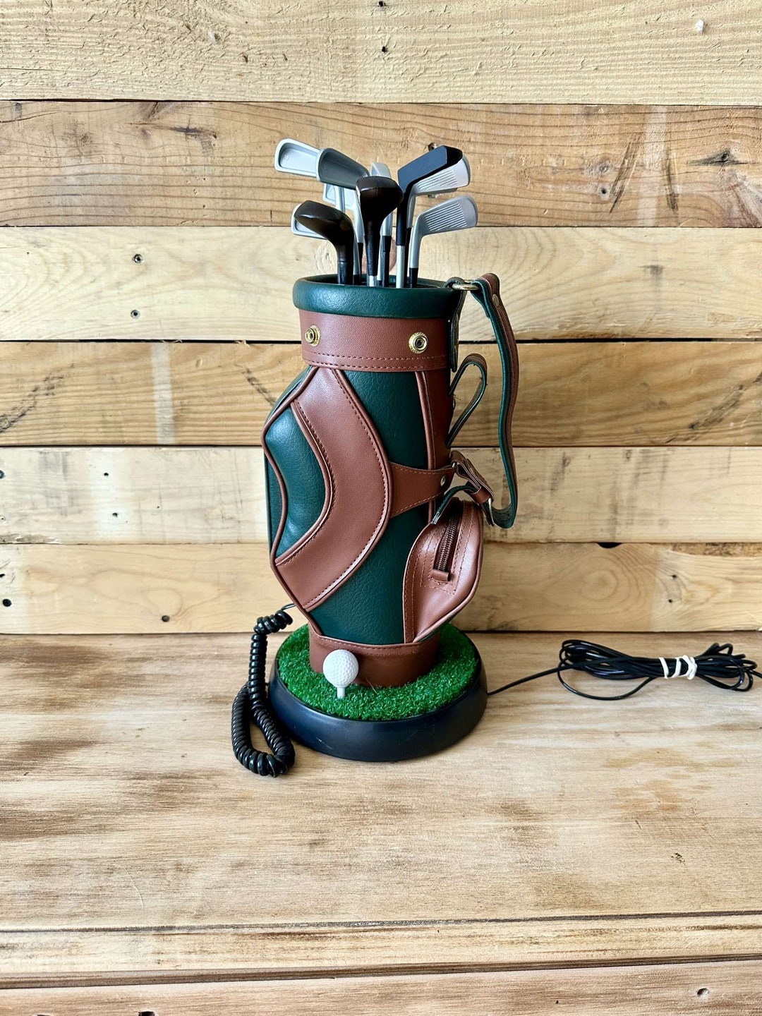 Golf Bag Phone | Vintage Golf Bag Phone | Gift for Golf Lover - Etsy