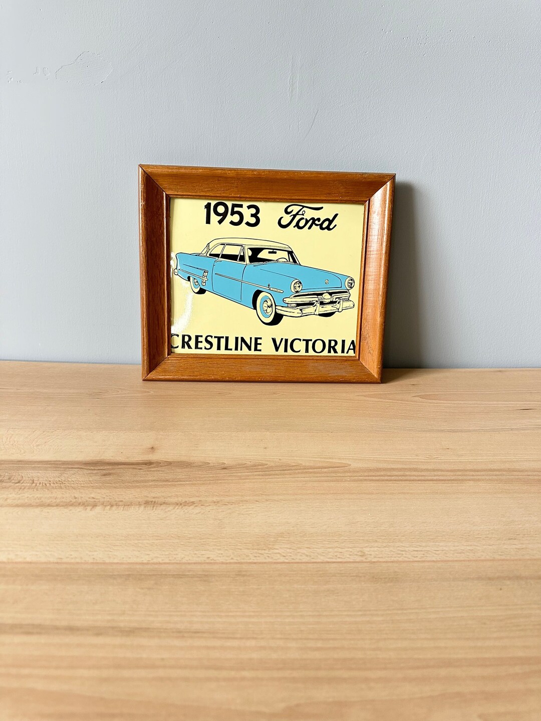 Vintage Ford Sign Tin Car Sign Man Cave Decor - Etsy