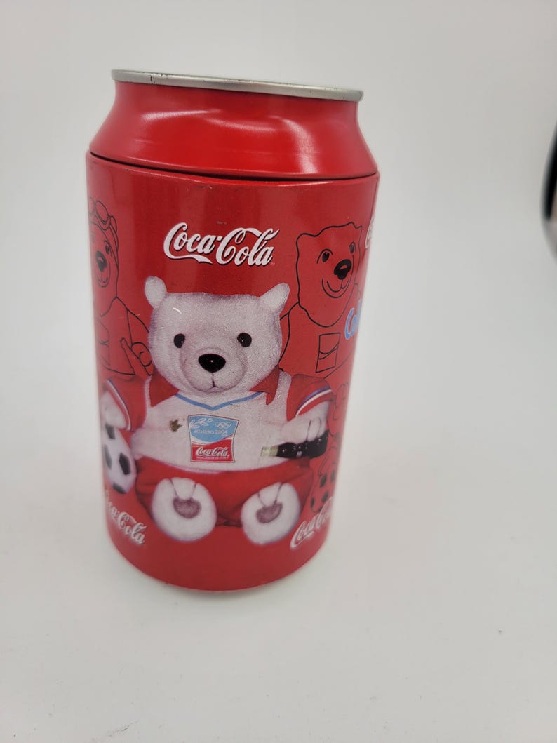 Vintage Coca-cola Polar Bear Cans | Empty Cans - Etsy