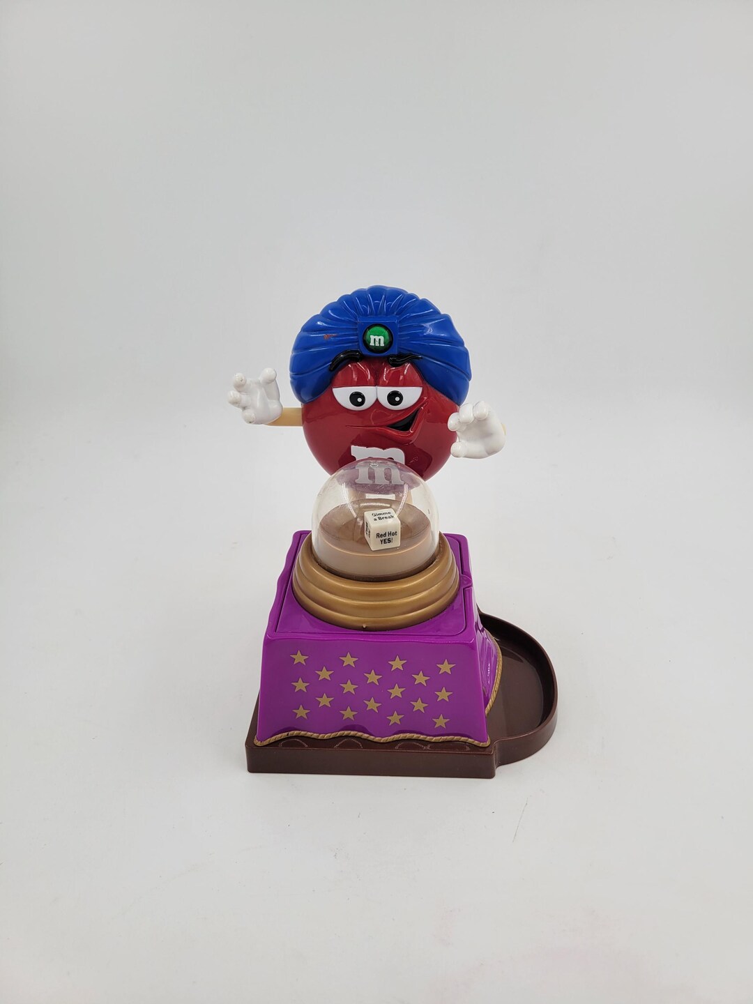 M&m's Red Fortune Teller With Pop-up Dice Candy Dispenser - Etsy