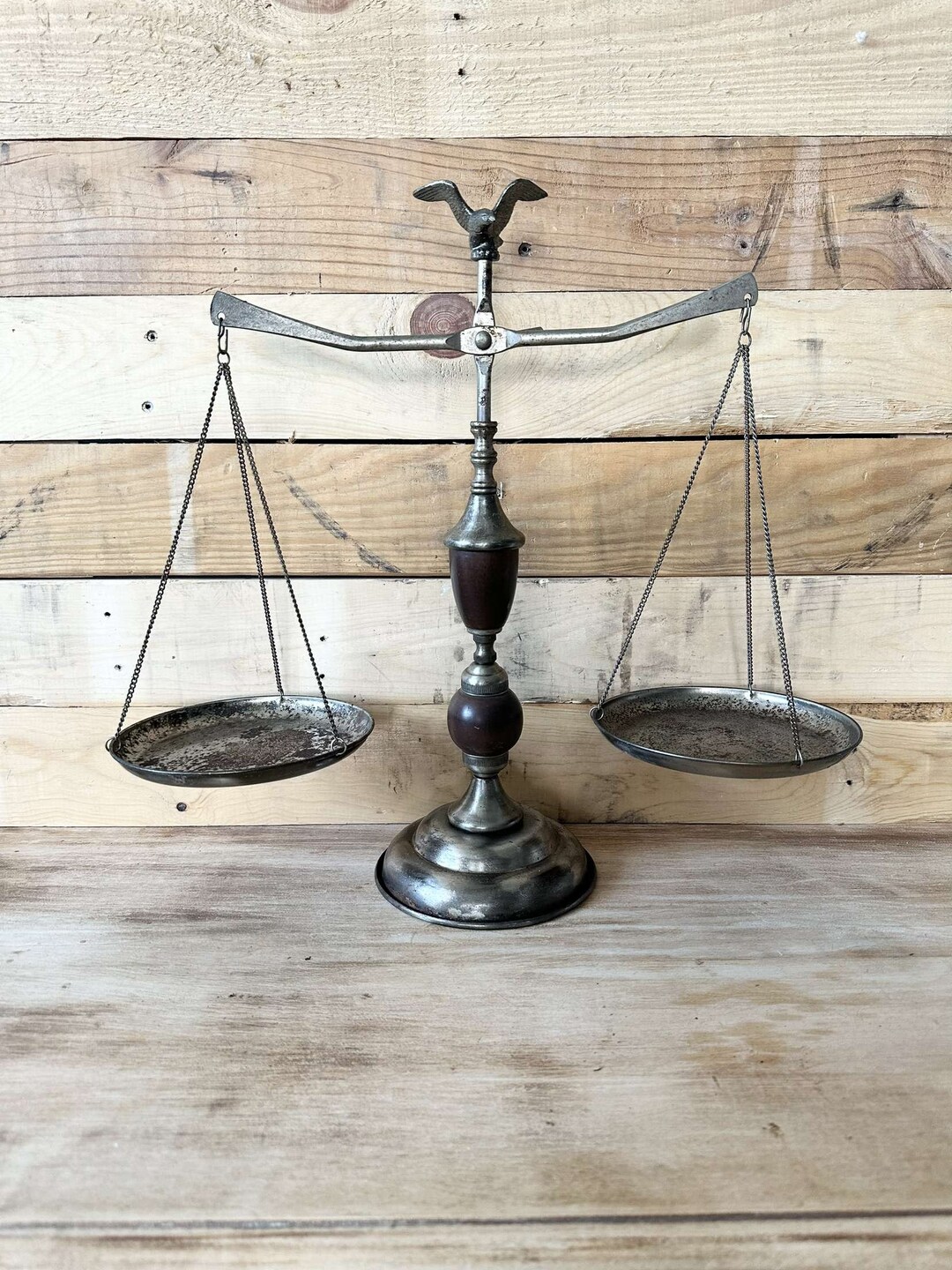 Vintage Brass Scale | MCM Scale | Vintage Brass Eagle Scale - Etsy