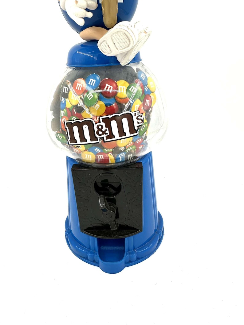 Blue M&M Candy Dispenser - Etsy