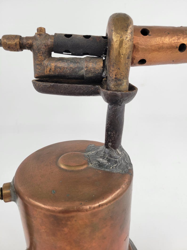 Vintage Turner Blow Torch | Antique Bronze Torch - Etsy