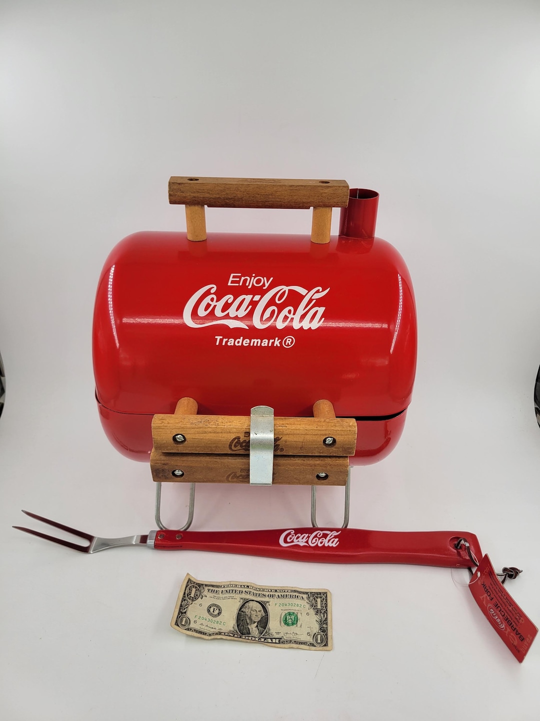 Coke Grill and Hotdog Fork | Vintage Coca-cola Grill - Etsy