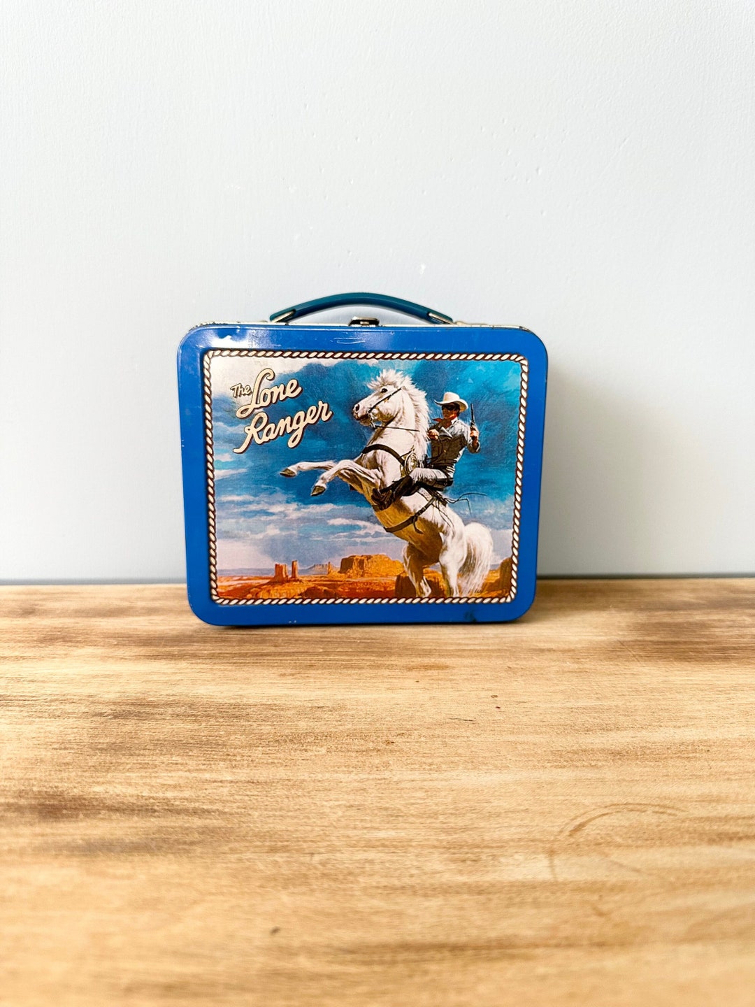 Vintage Lunchbox | Lone Ranger Lunch Box - Etsy