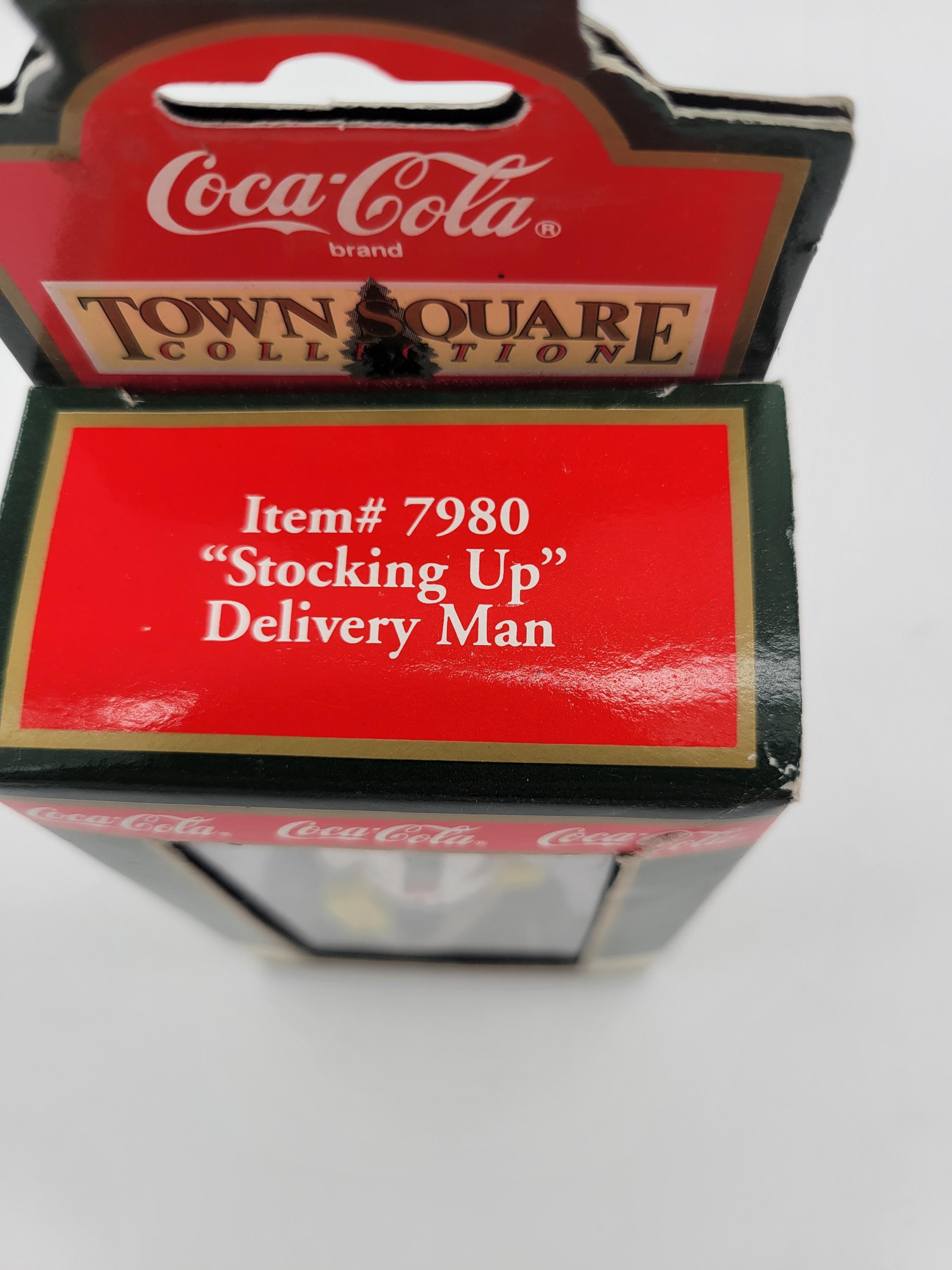 Vintage Coca Cola | Delivery Man #7980 | Town Square Collection - Etsy