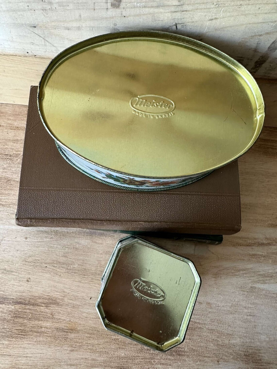 Vintage Victorian Style Floral Tin, Vintage Storage Container - Etsy