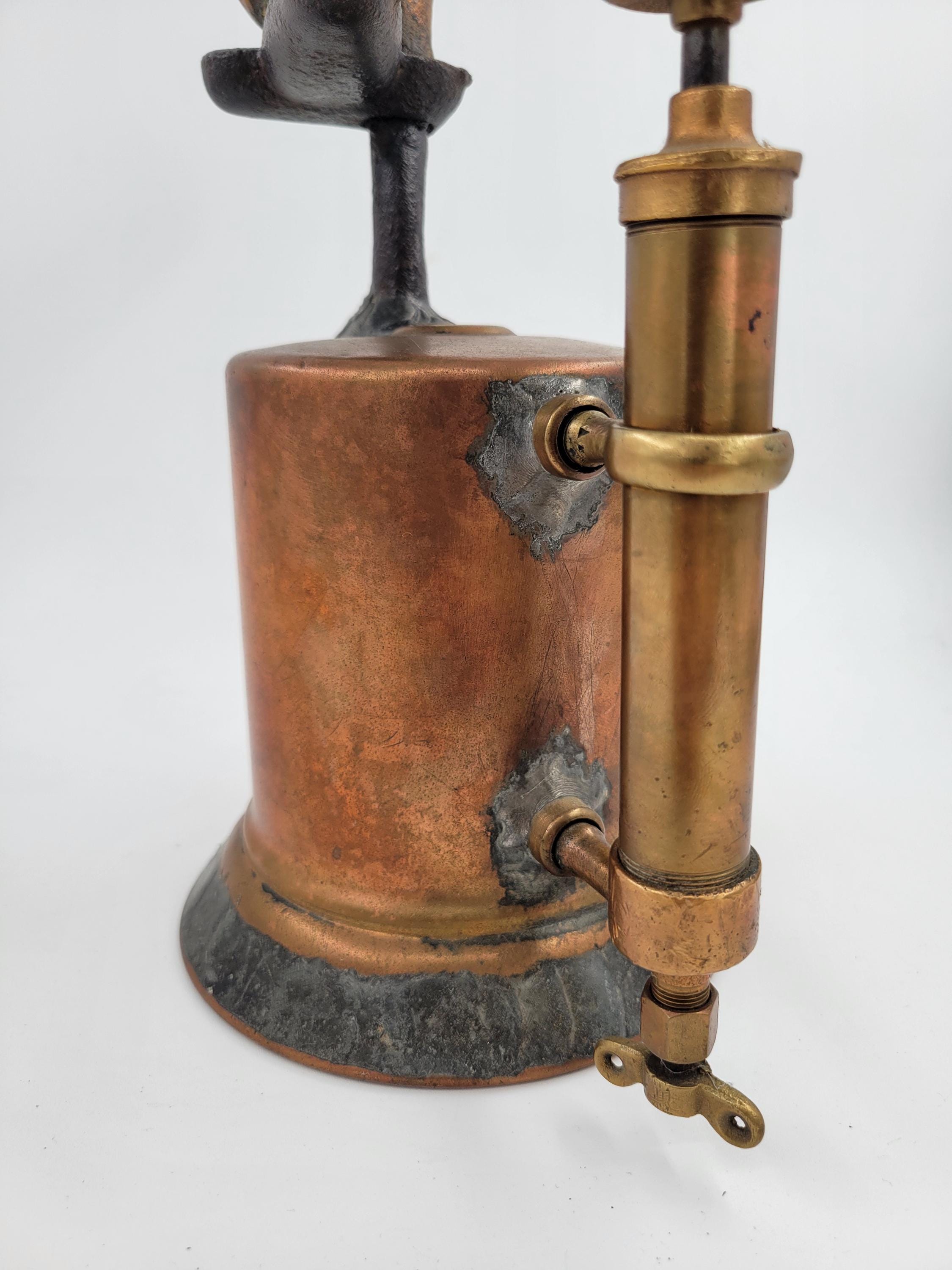 Vintage Turner Blow Torch | Antique Bronze Torch - Etsy