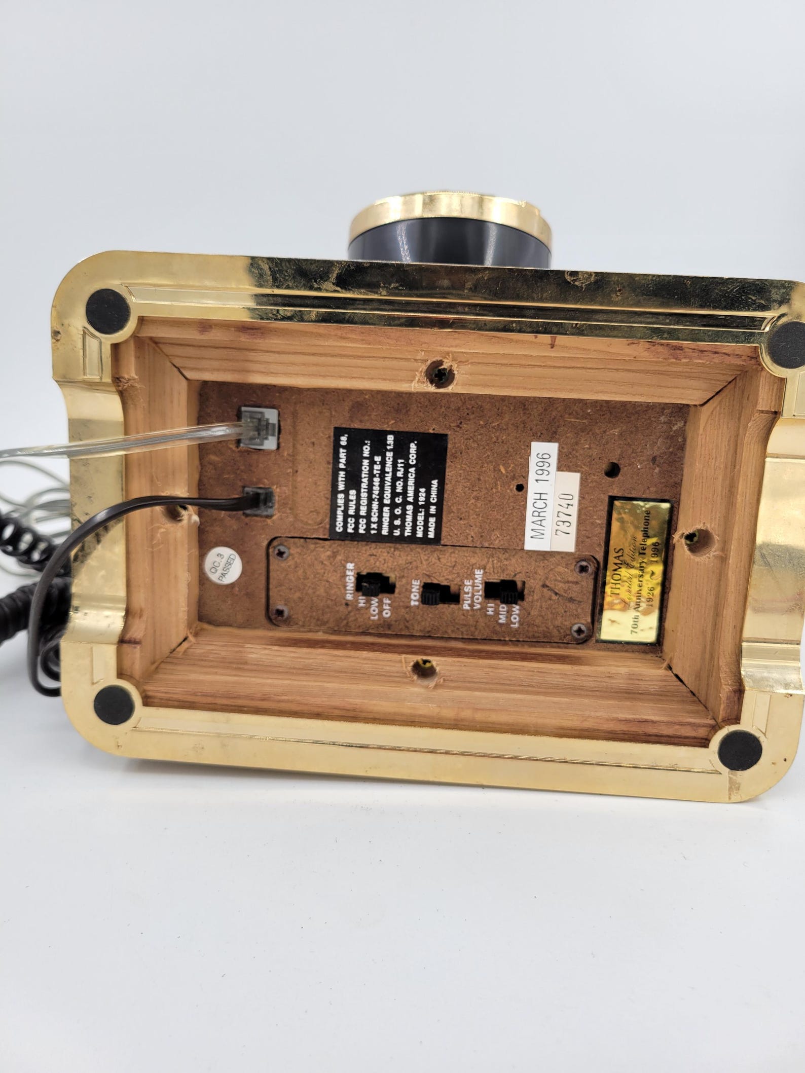 Vintage Wood Phone - Etsy