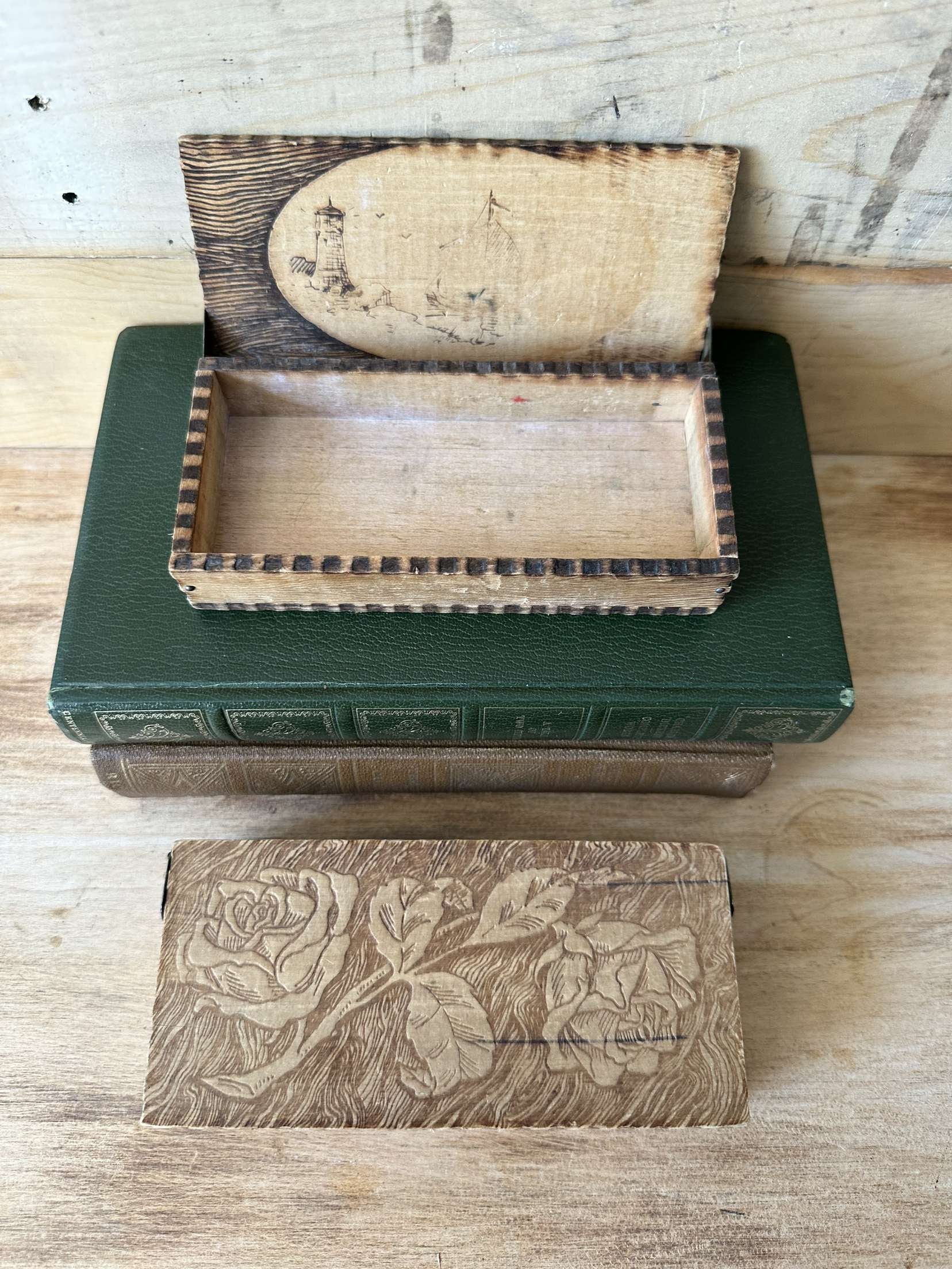 Nautical Etched Matchbox | Floral Etched Matchbox - Etsy