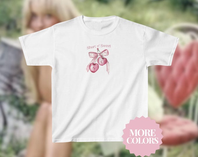 Short'n Sweet Sabrina Carpenter Baby Tee Short N Sweet Fan Art & Album ...