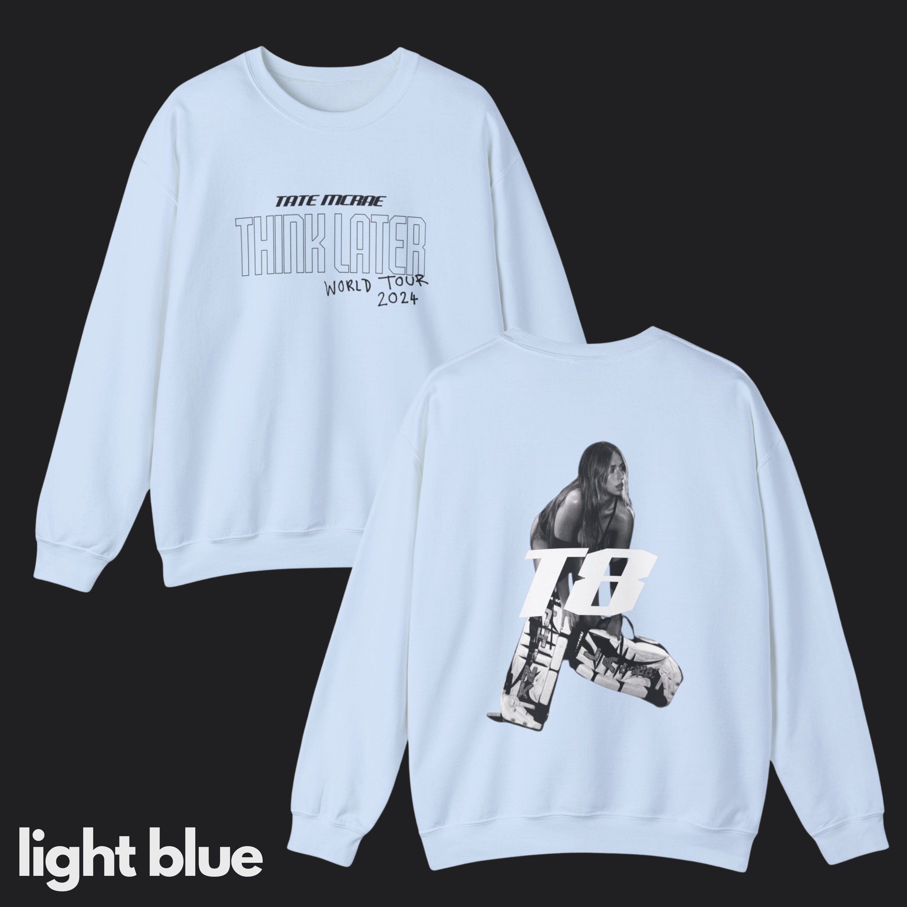 Think Later Merch Sweatshirt, Think Later Merch, Tate Merch, Tate ...